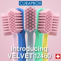 Introducing The New CS 12460 Velvet Toothbrush From Curaprox | Inside ...