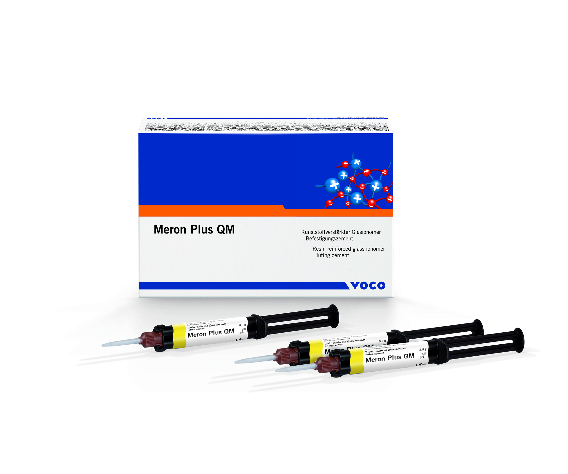 Meron Plus QM Resin-Modified Glass Ionomer Cement in VOCO’s QuickMix ...