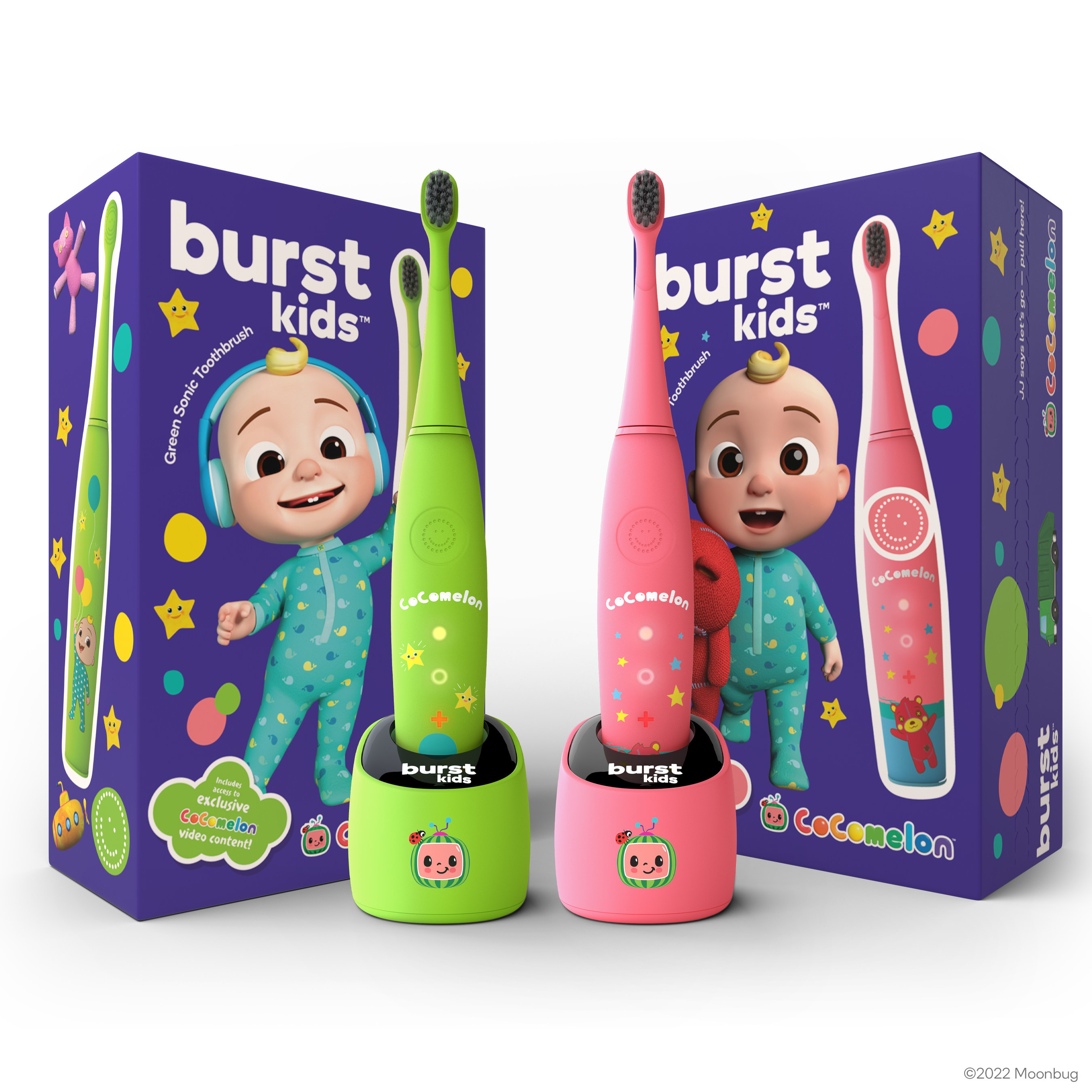 BURST Oral Care Launches The First Kids CoComelon Sonic Toothbrush ...