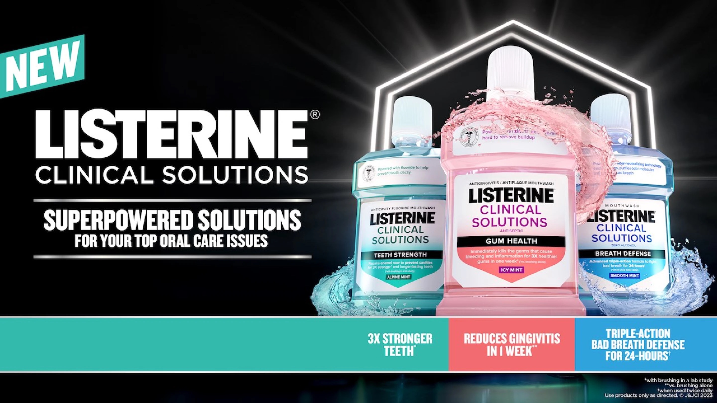 Kenvue to Showcase New Listerine® Clinical Solutions Mouthwash Line at ...