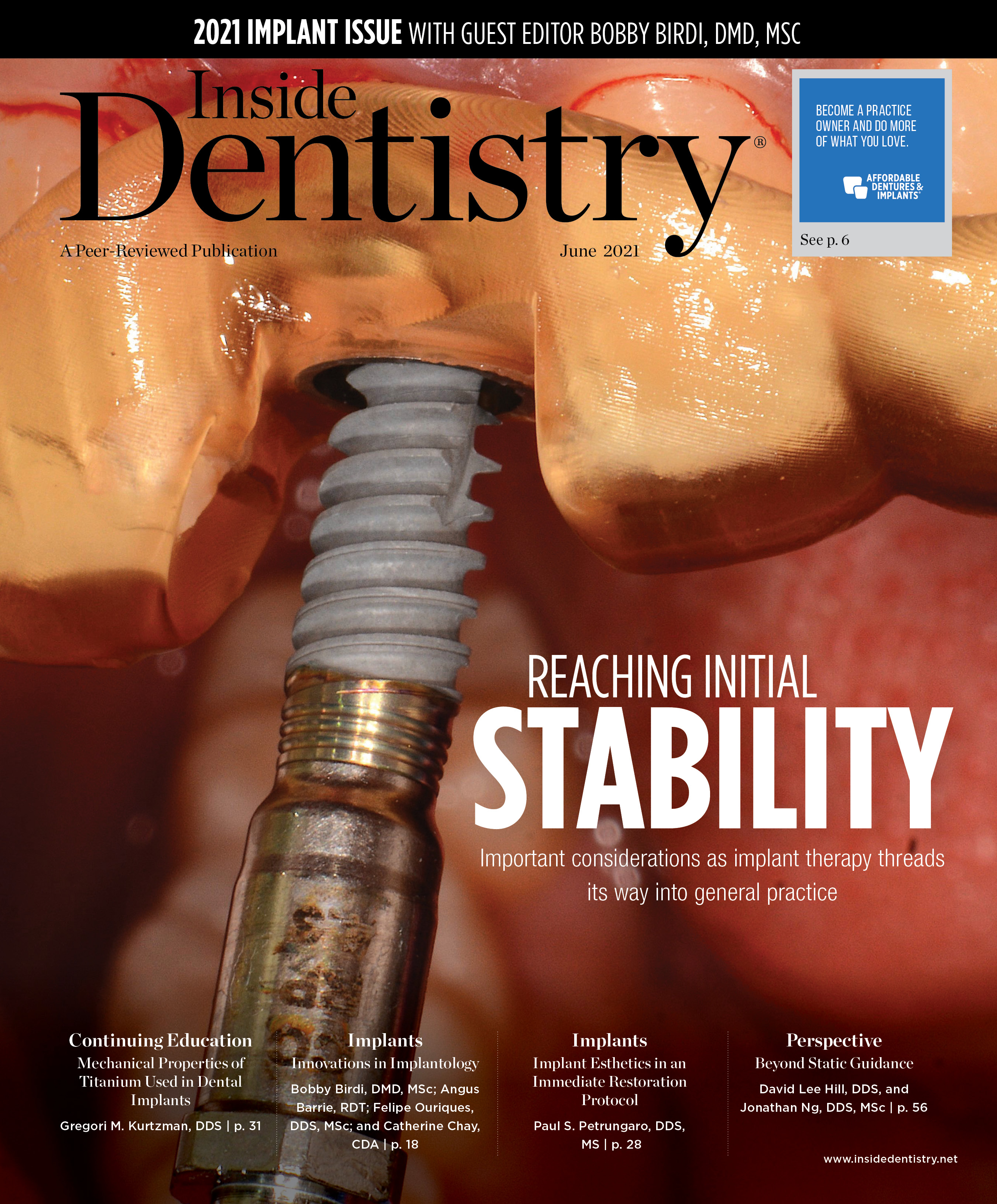 June 2021 | Inside Dentistry