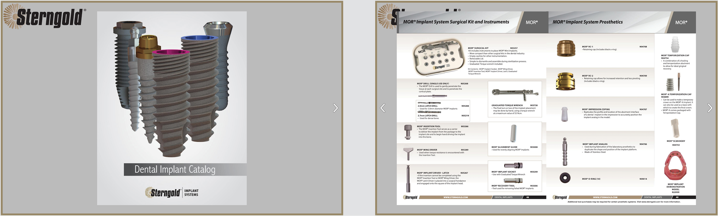 Sterngold Launches Direct Catalog Downloads | Inside Dentistry